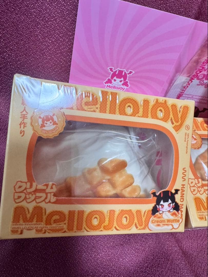 Mellojoy クリームワッフル（さんかく、まる、スクエア）3種セット