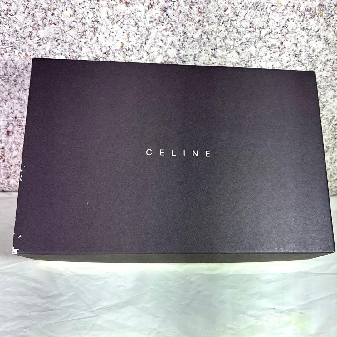 こ*は様 CELINE マカダムロゴ　タオル　宝石箱　セリーヌ　水色　サックス