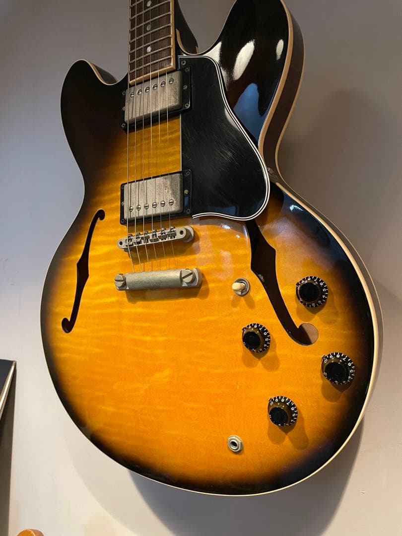 Gibson USA ES-335 99年製 Sunburst Figured