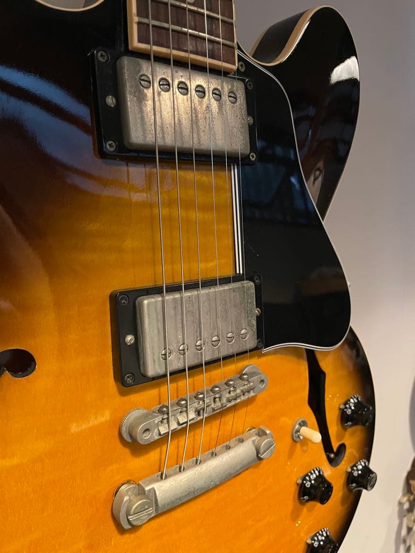 Gibson USA ES-335 99年製 Sunburst Figured