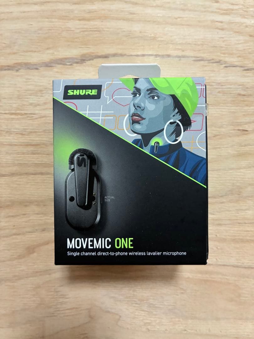 SHURE MOVEMIC ONEワイヤレスマイクロホン MV-ONE-J-Z6