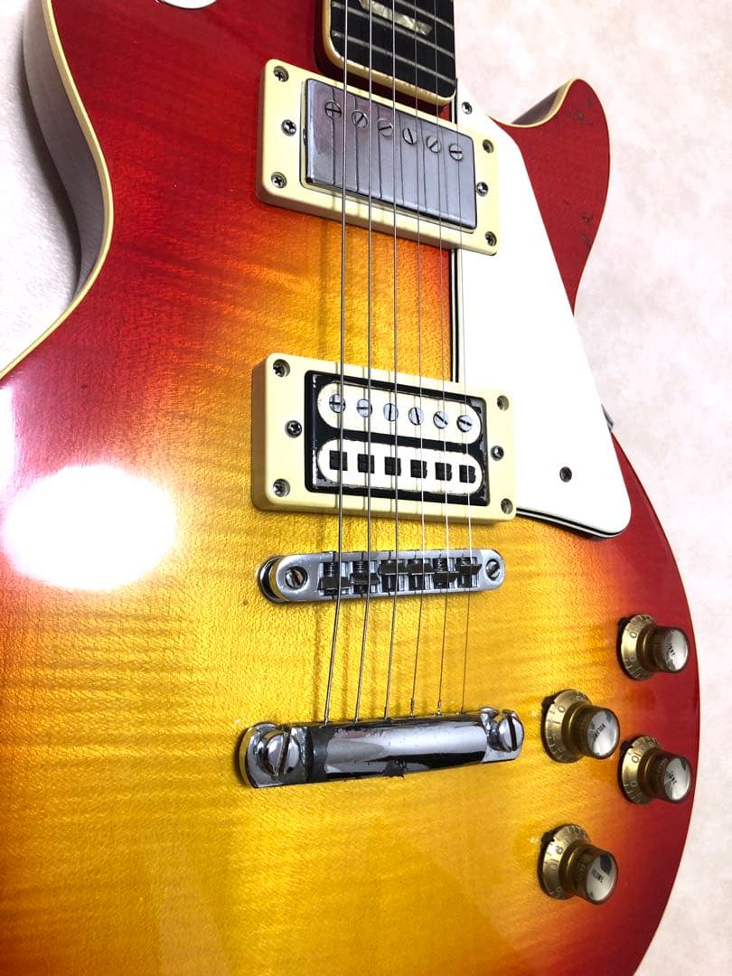 【メンテ済】Greco LesPaul type ハードケース付き gneco