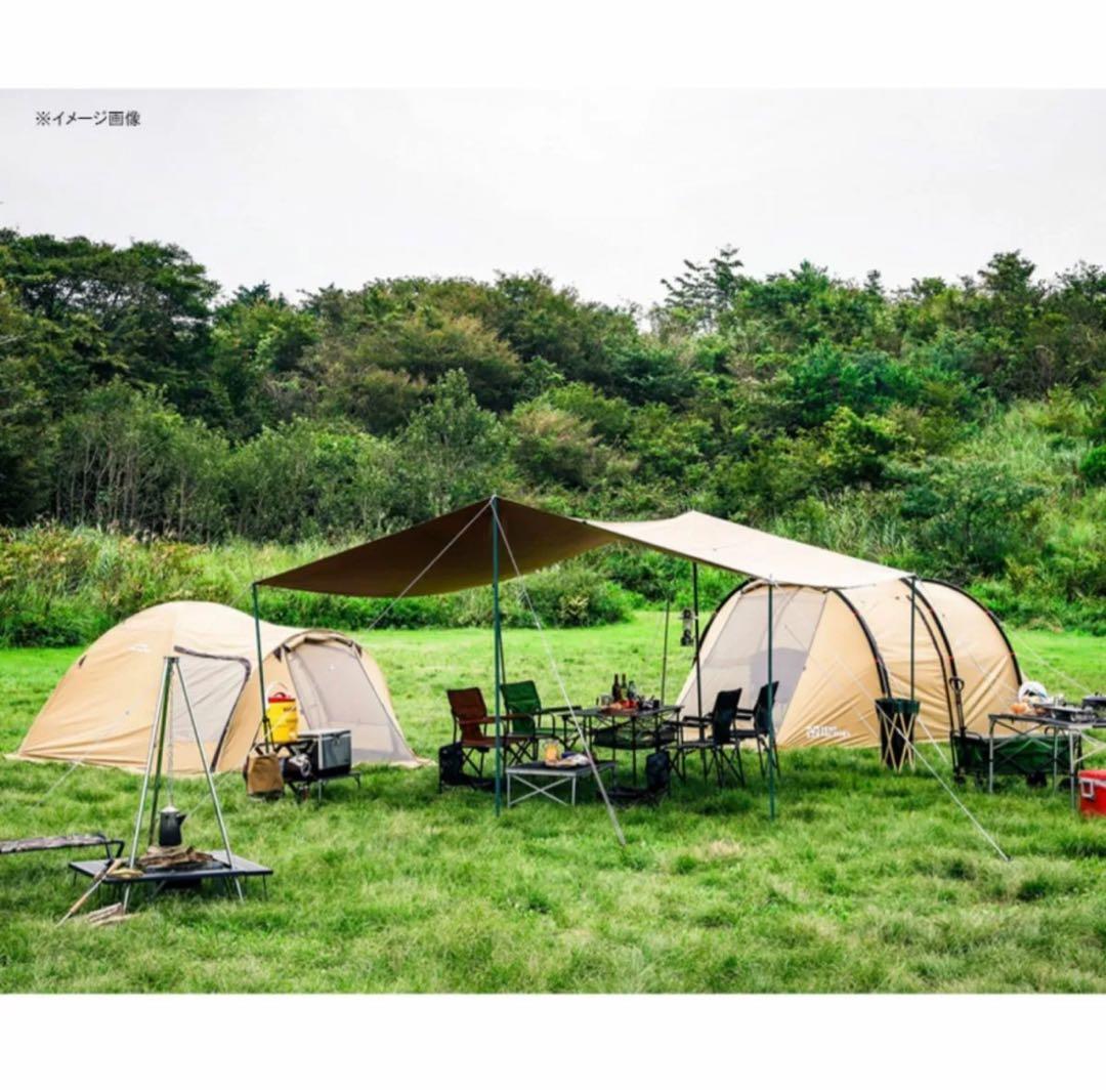 TENT FACTORYフォーシーズン トンネル 2ルームテント