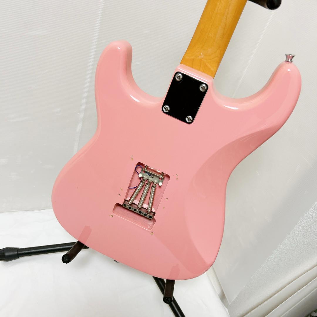 美品 GrassRoots グラスルーツ Stratocaster ピンク 1H