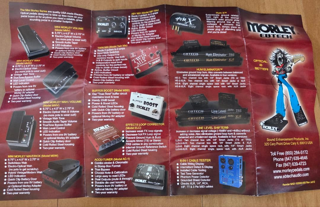 今こそ新鮮！MORLEY／マーベリックのミニワウペダル！