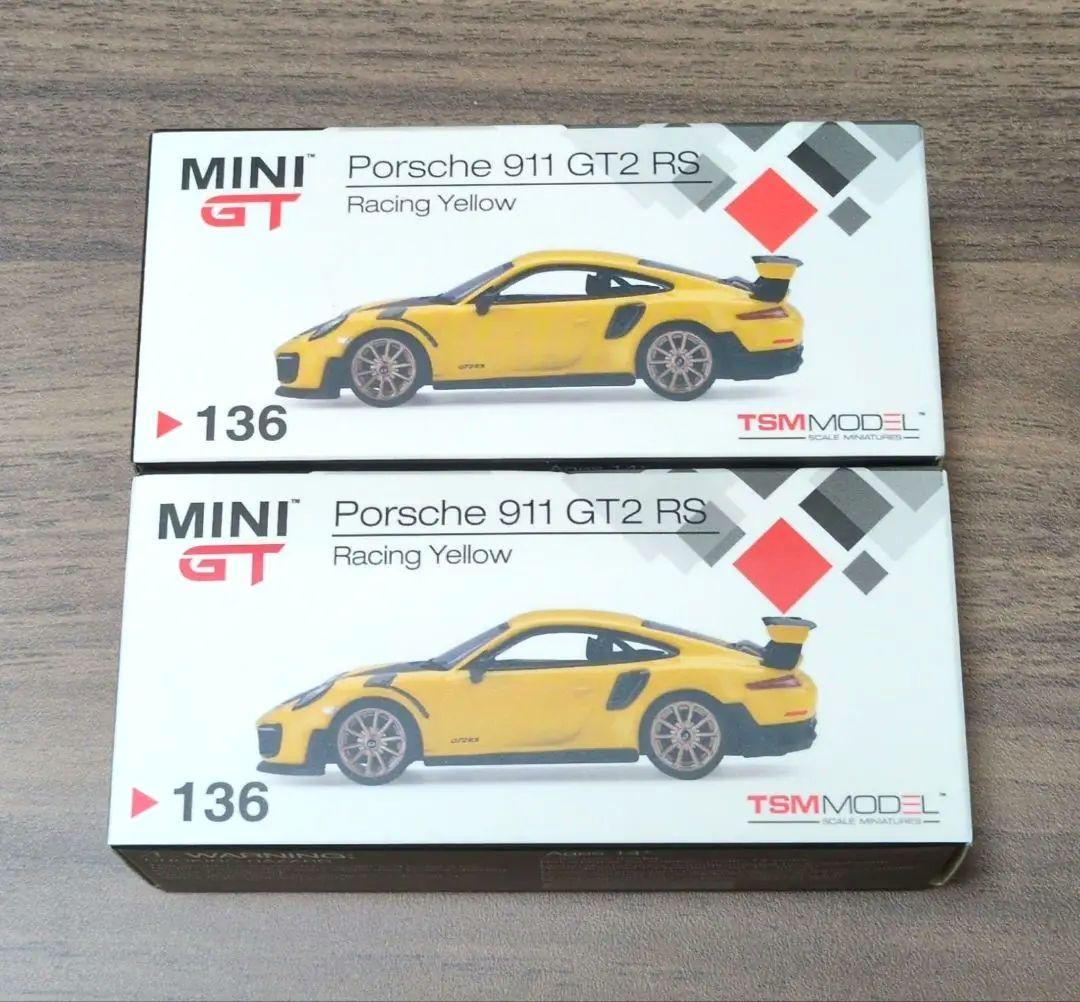 ミニカー MINI GT Porsche 911 GT2 RS Racing Yellow