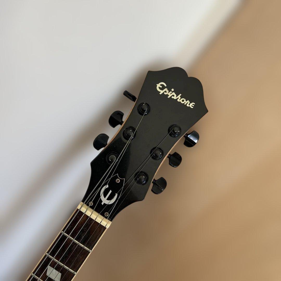 【激レア】エピフォン カジノ マッドブラック Epiphone Casino