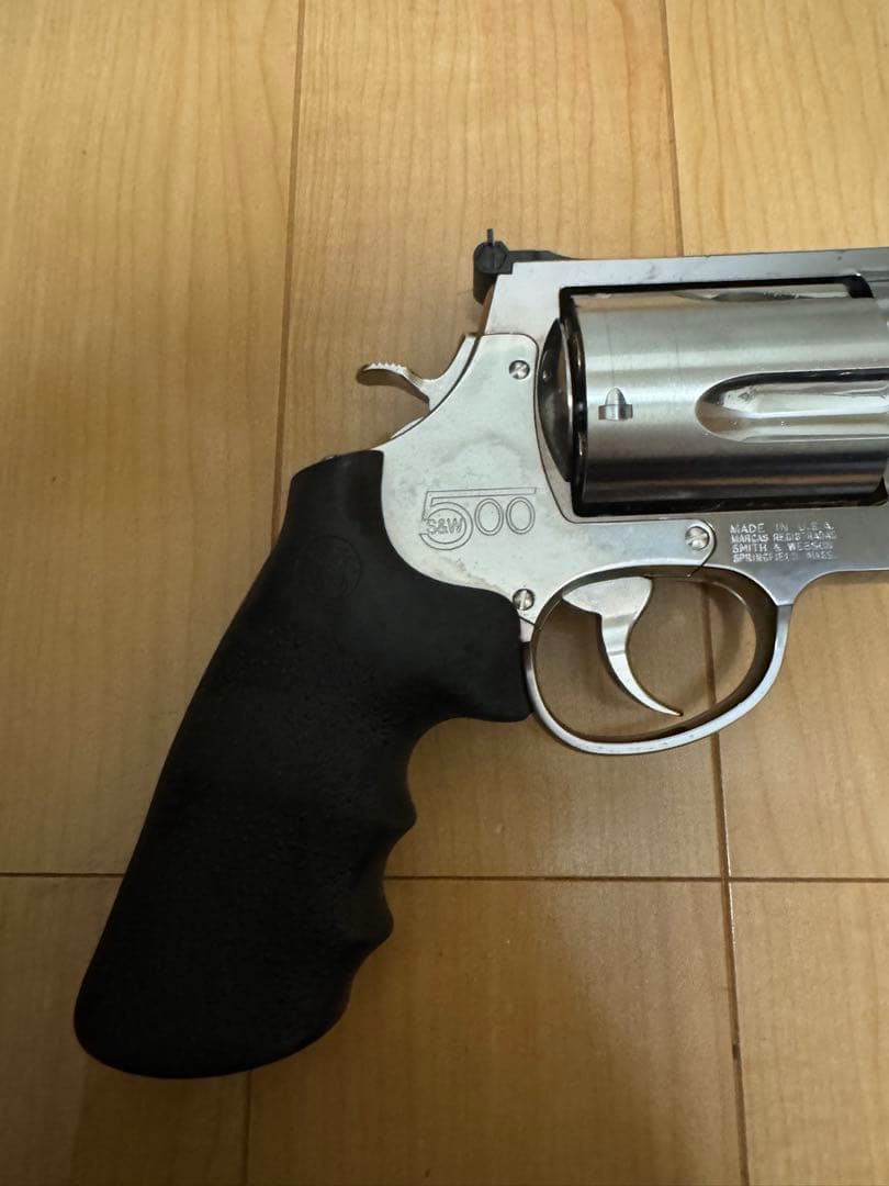 【むら商】タナカ S&W M500 ステンレス ガスリボルバー