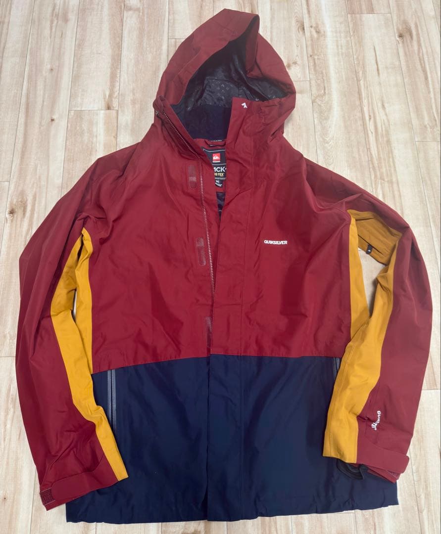 【美品】Quiksilver GORE-TEX スノーボードジャケット M