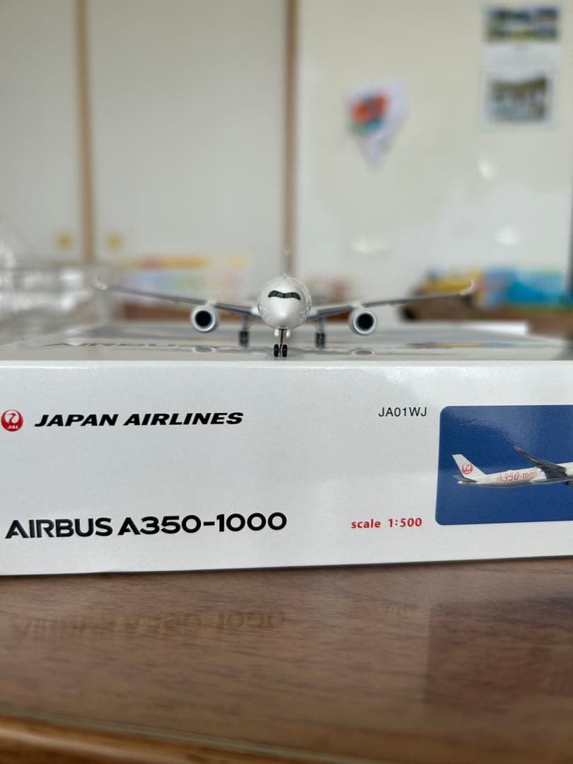 JAL AIRBUS A350-1000 1号機1/500スナップインモデル