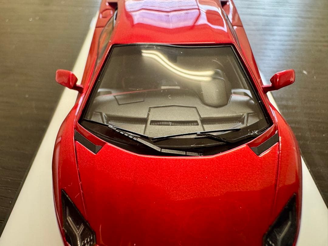 Lamborghini Aventador S 赤1/43 Make Up製