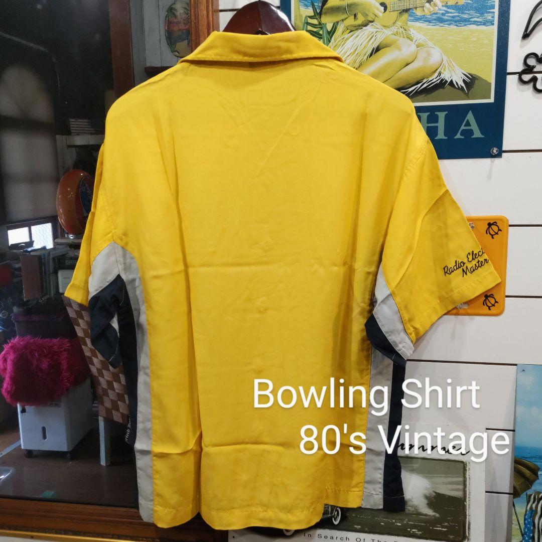 激レア！ ボウリングシャツ 80's Vintage 新品