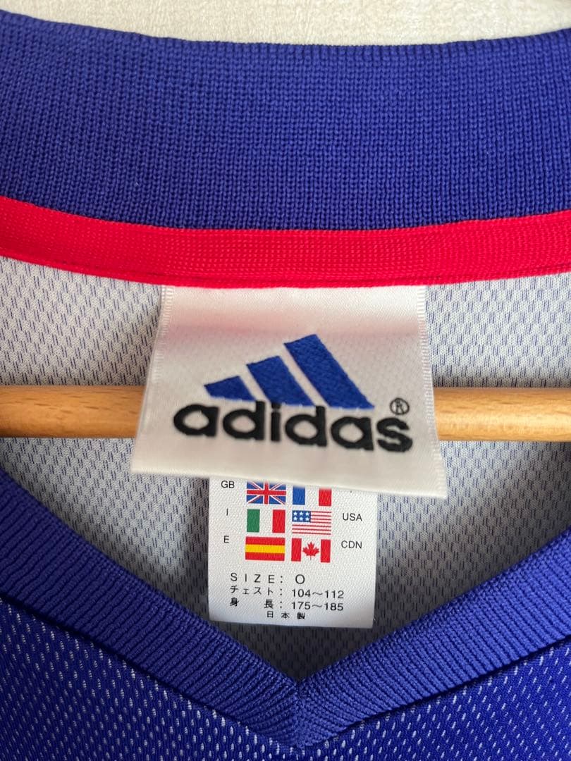adidas 日本代表　中田英寿　2002 W杯ワールドカップ ユニフォーム　O
