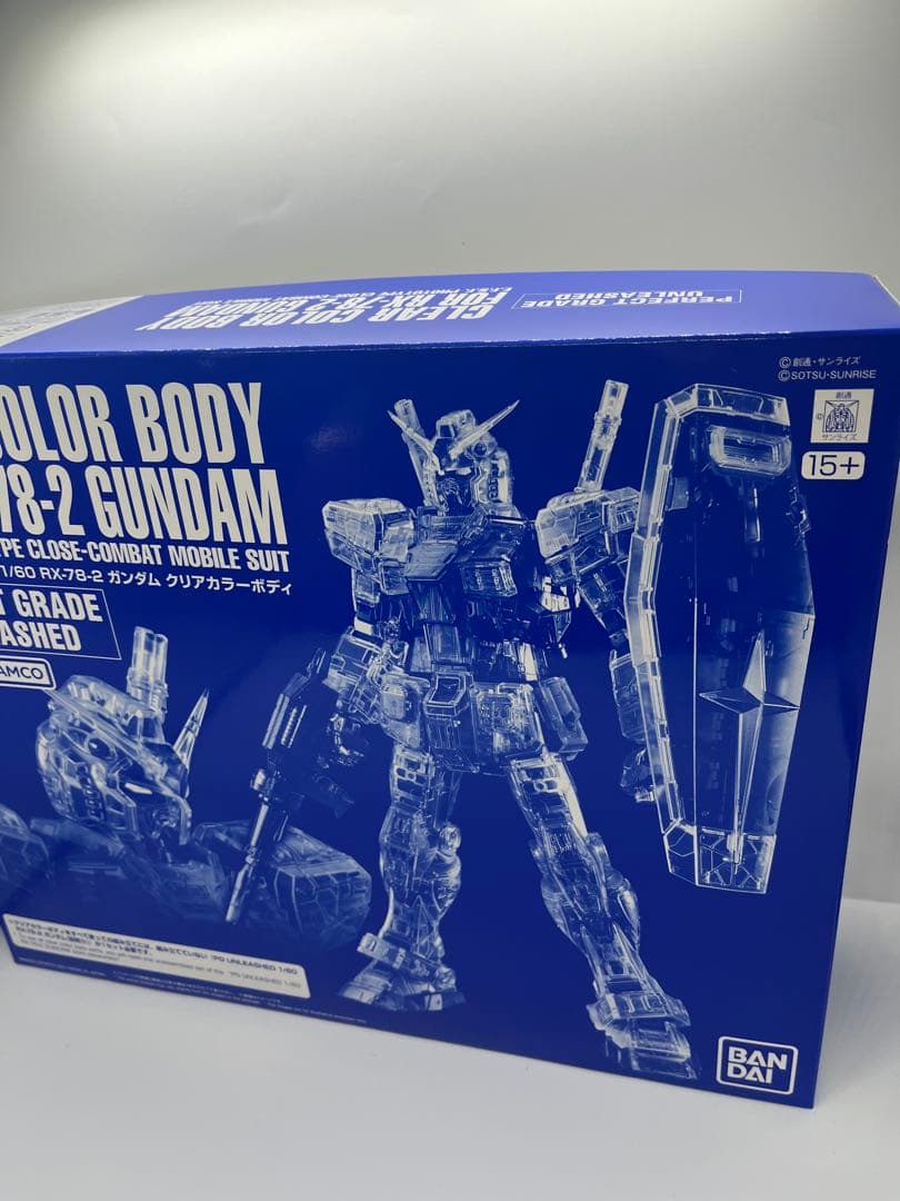 [新品] PG UNLEASHED RX-78-2 ガンダム クリアカラー ×3