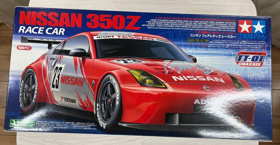 TAMIYA ニッサンフェアレディZレースカー　1/10