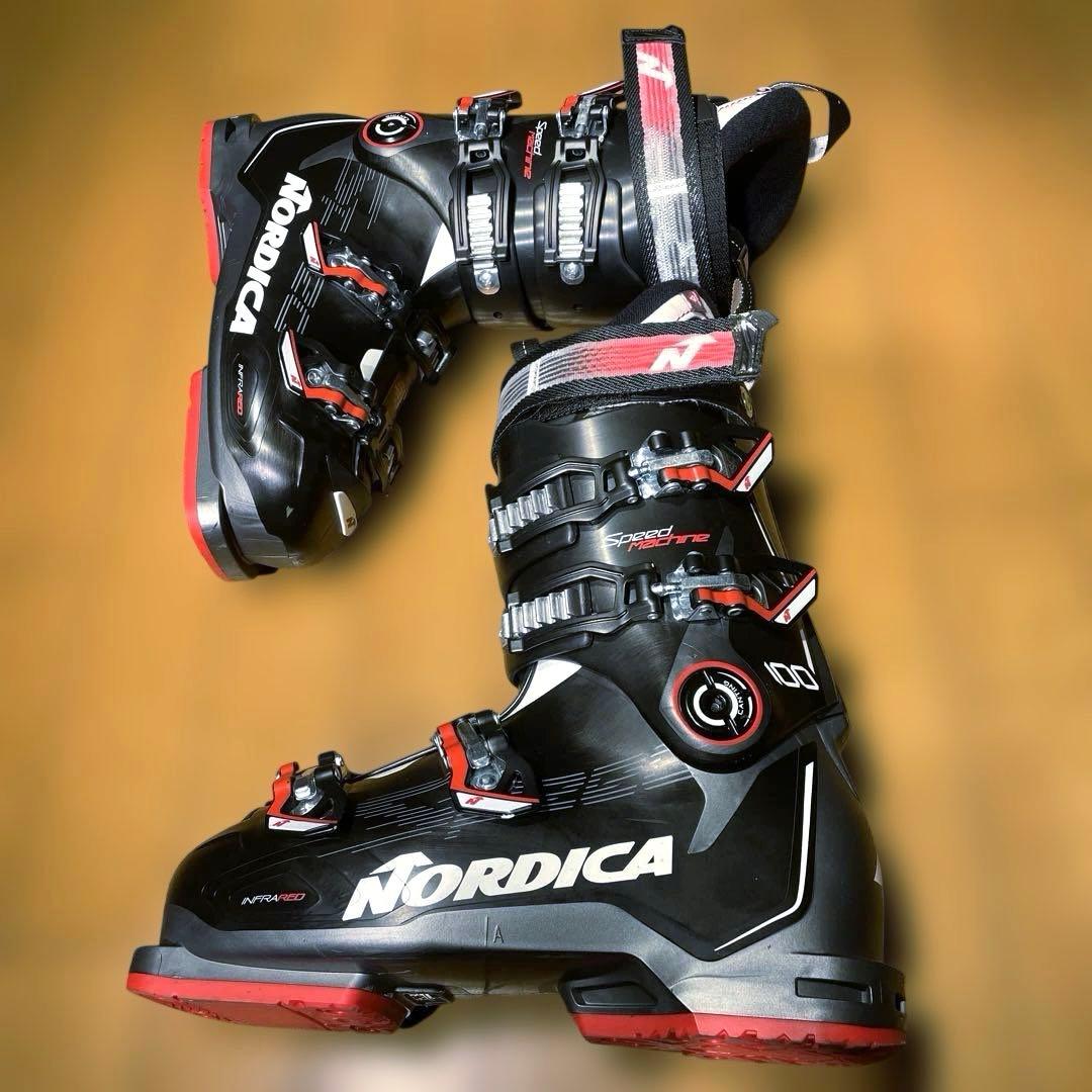 名機NORDICA SPEEDMACHINE100 26.0-26.5cm