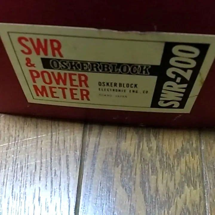 ♦期間限定♦アマ無線関連→測定＆パワー測定器ですSWR&POWERMETER