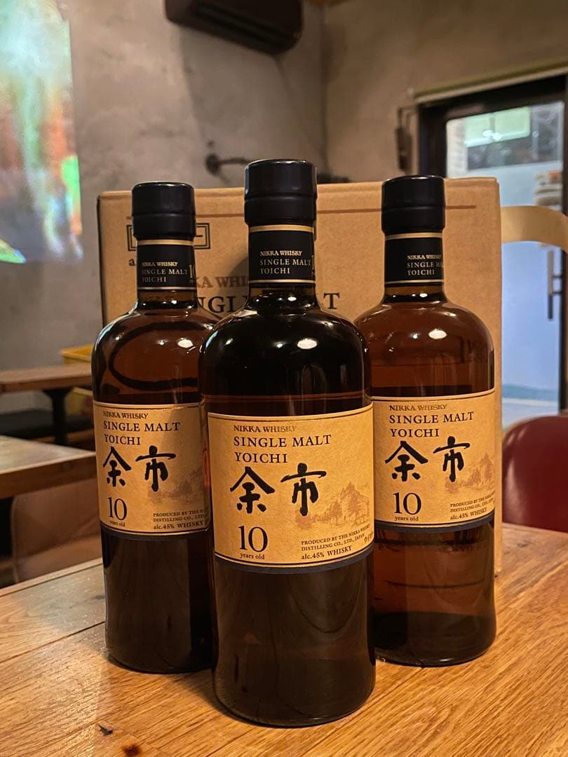 ランボー Nikka Single Malt Yoichi 10年 45%