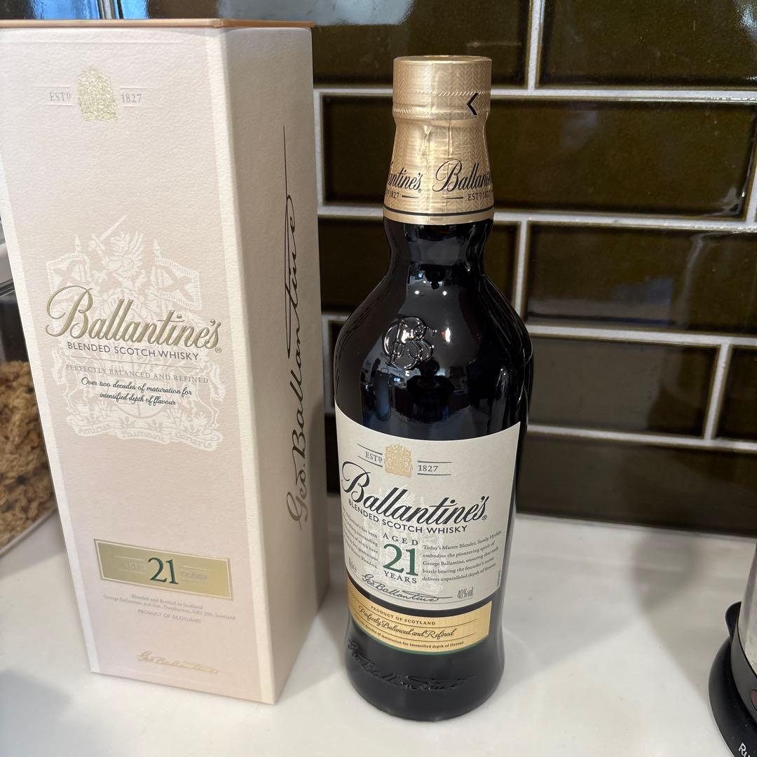 ウイスキー Ballantine's 21 Blended Scotch Whisky