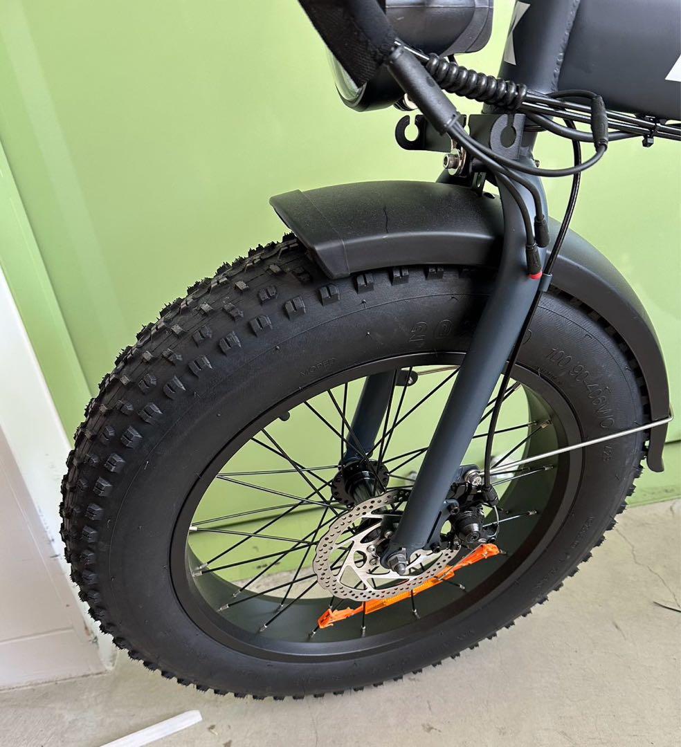 20 ファットバイク20インチ折り畳みFATBIKE 7段変速