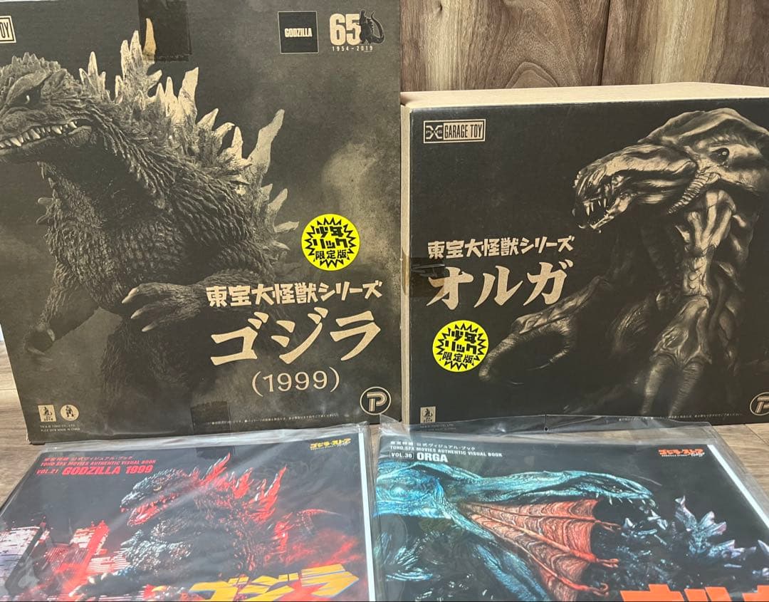 東宝大怪獣シリーズ　ゴジラ1999 オルガ 少年リック限定版
