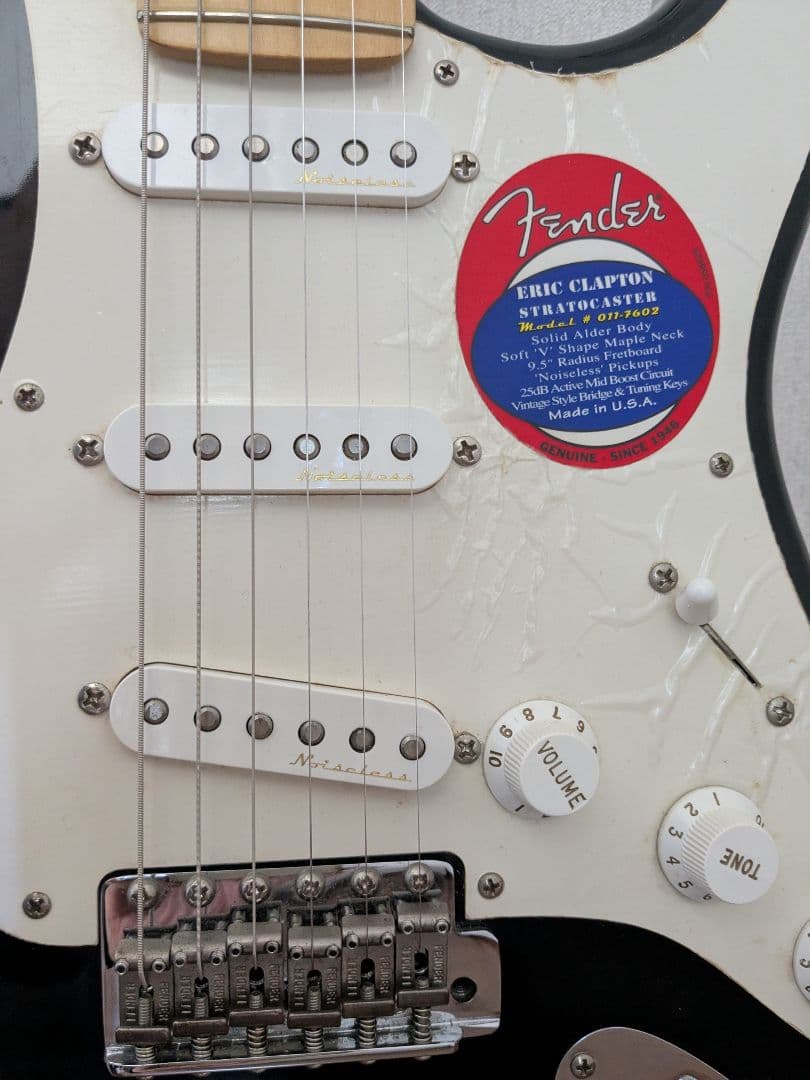 Fender USA ERIC CLAPTON ストラトキャスター ブラッキー