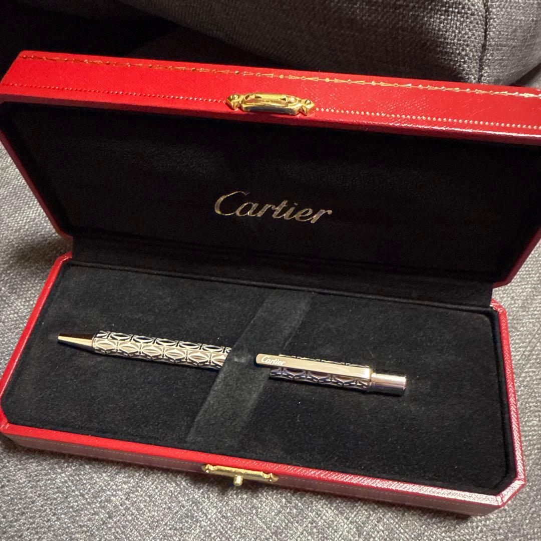 Cartier　カルティエ　ボールペン　シルバー