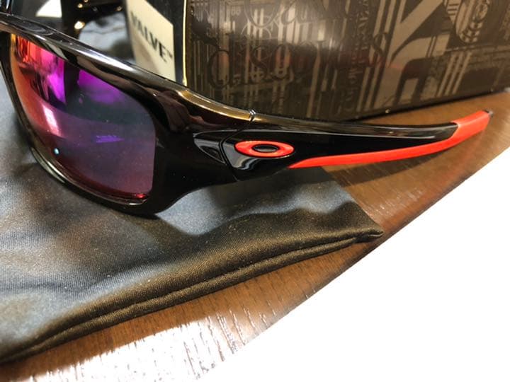 【１回のみ使用❣️】OAKLEY VALVE レッドイリジウム／ブラックポリッシュ