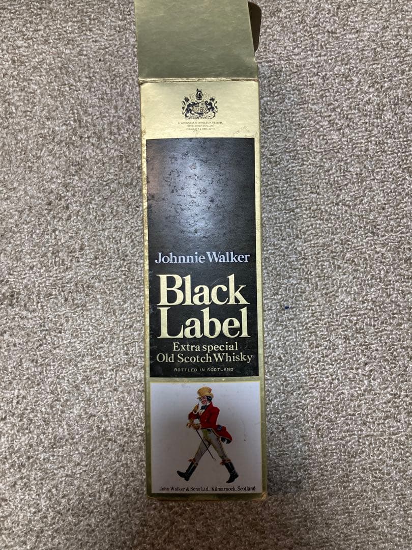 Johnnie Walker Black Label ウイスキー　特級　古酒