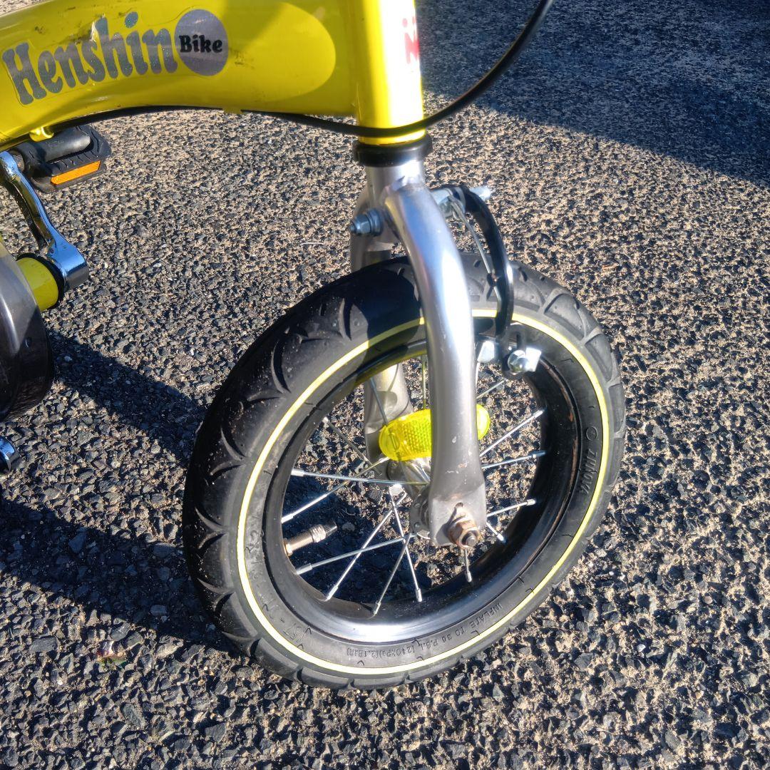 Henshin Bike 幼児用自転車 イエロー