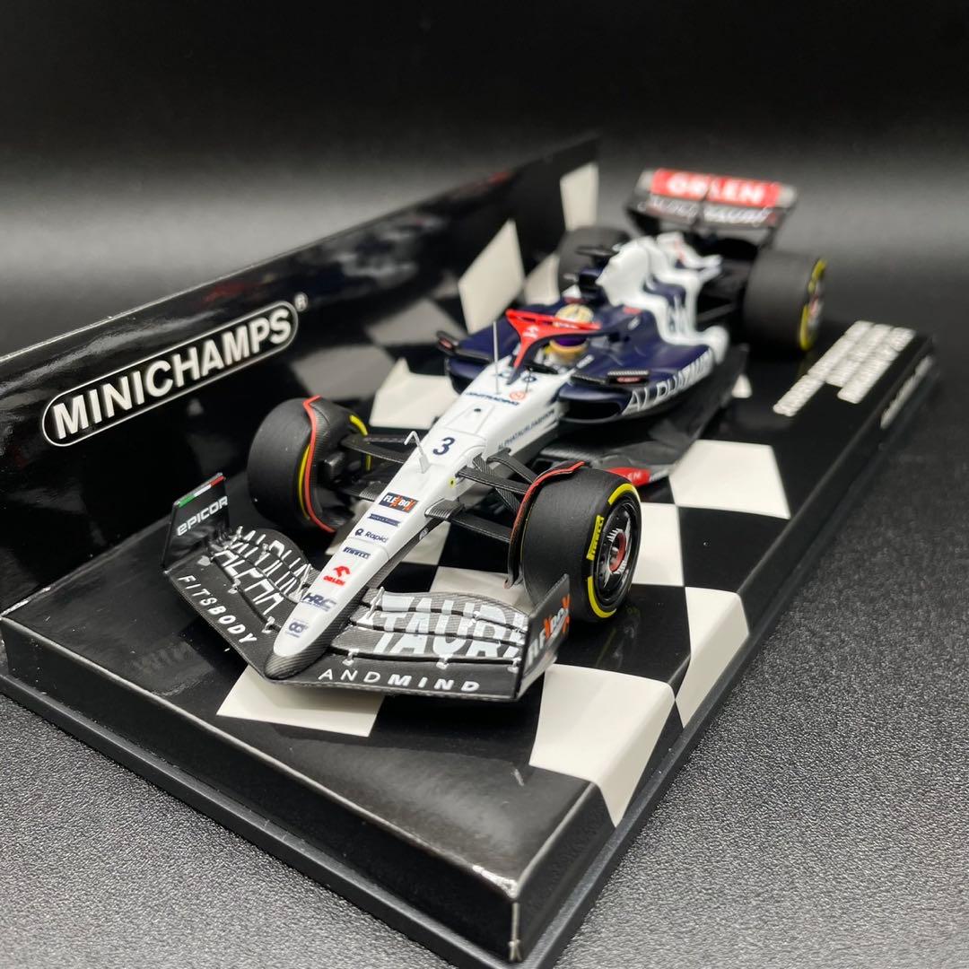 ミニチャンプス 1/43アルファタウリAT04ハンガリーGP 2023Dリカルド