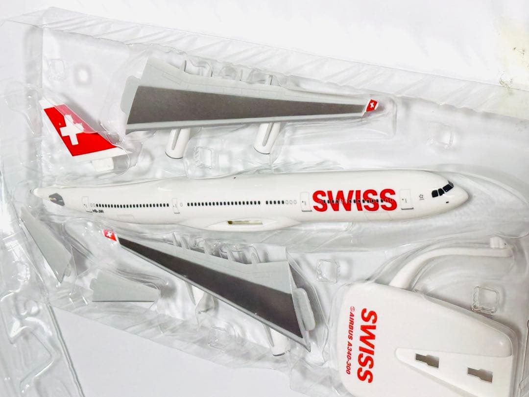 Herpa 1/200 A340-300 スイス航空 SNAP FIT