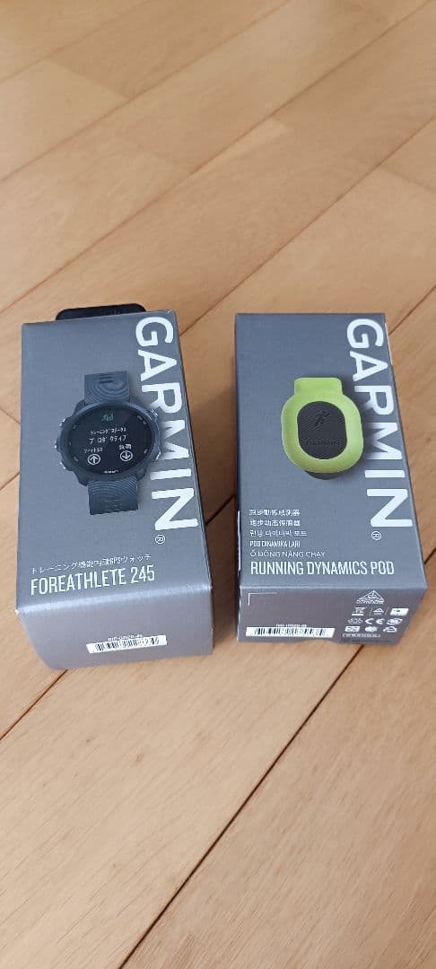 GARMIN Forerunner 245 POD付き ランニングウォッチ