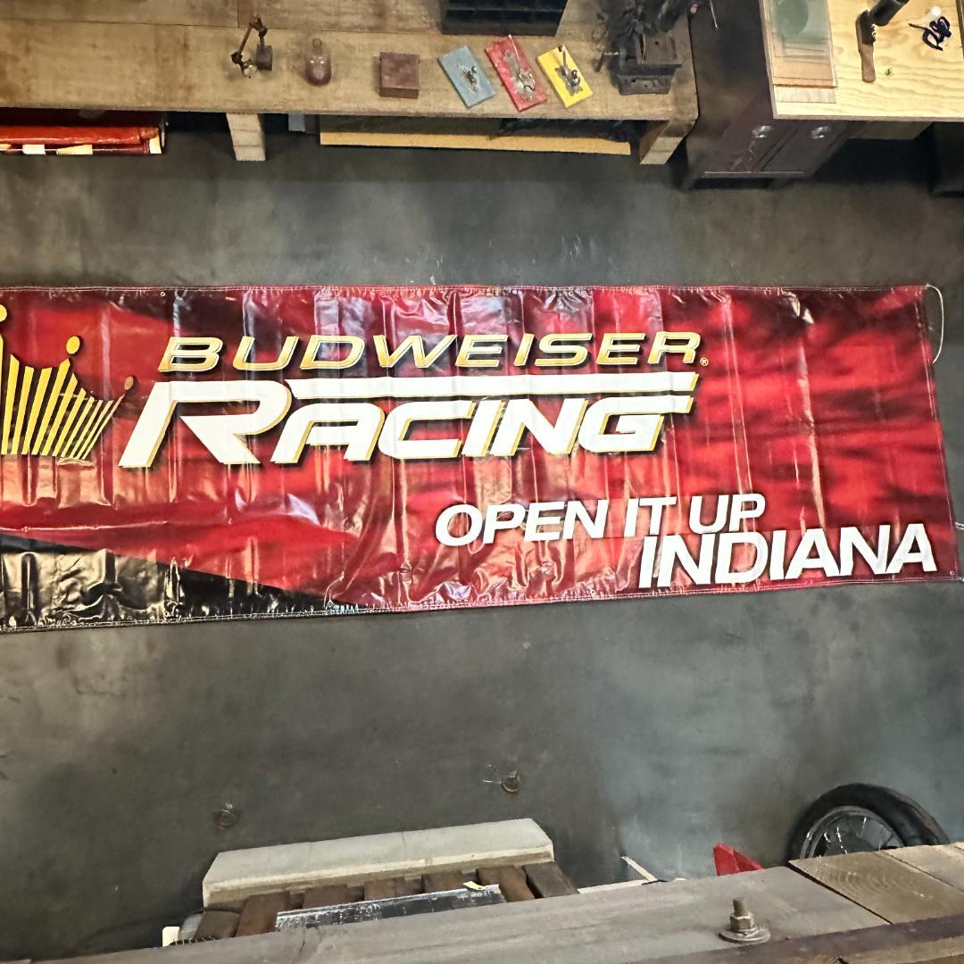 【超巨大 約9.7m】NASCAR BudweiserRacing バナー非売品