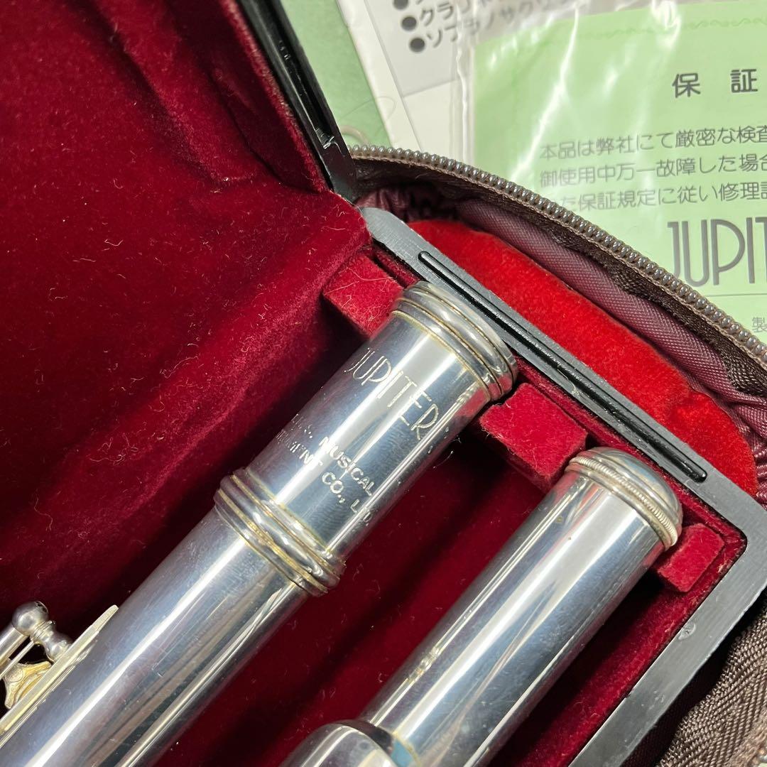 【美品】JUPITER フルート SFL-511 ケース付き 説明書付き