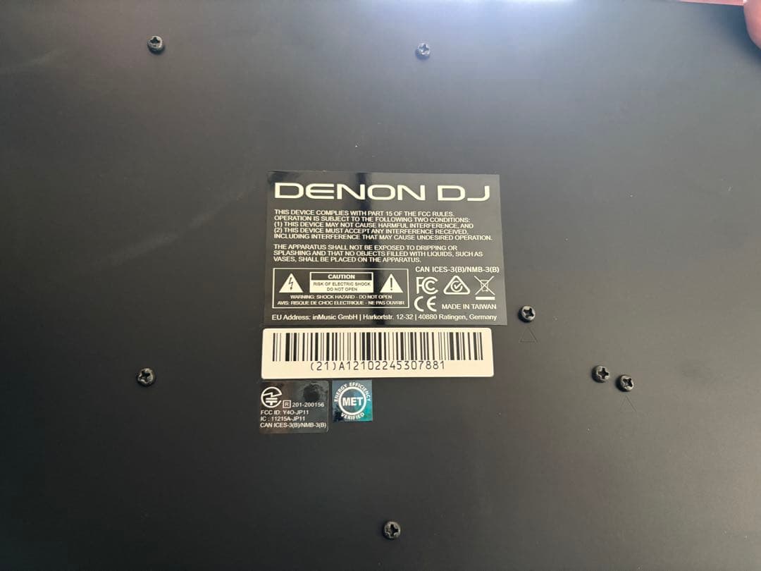DENON DJ PRIME GO ポータブルDJ機材 本体中古