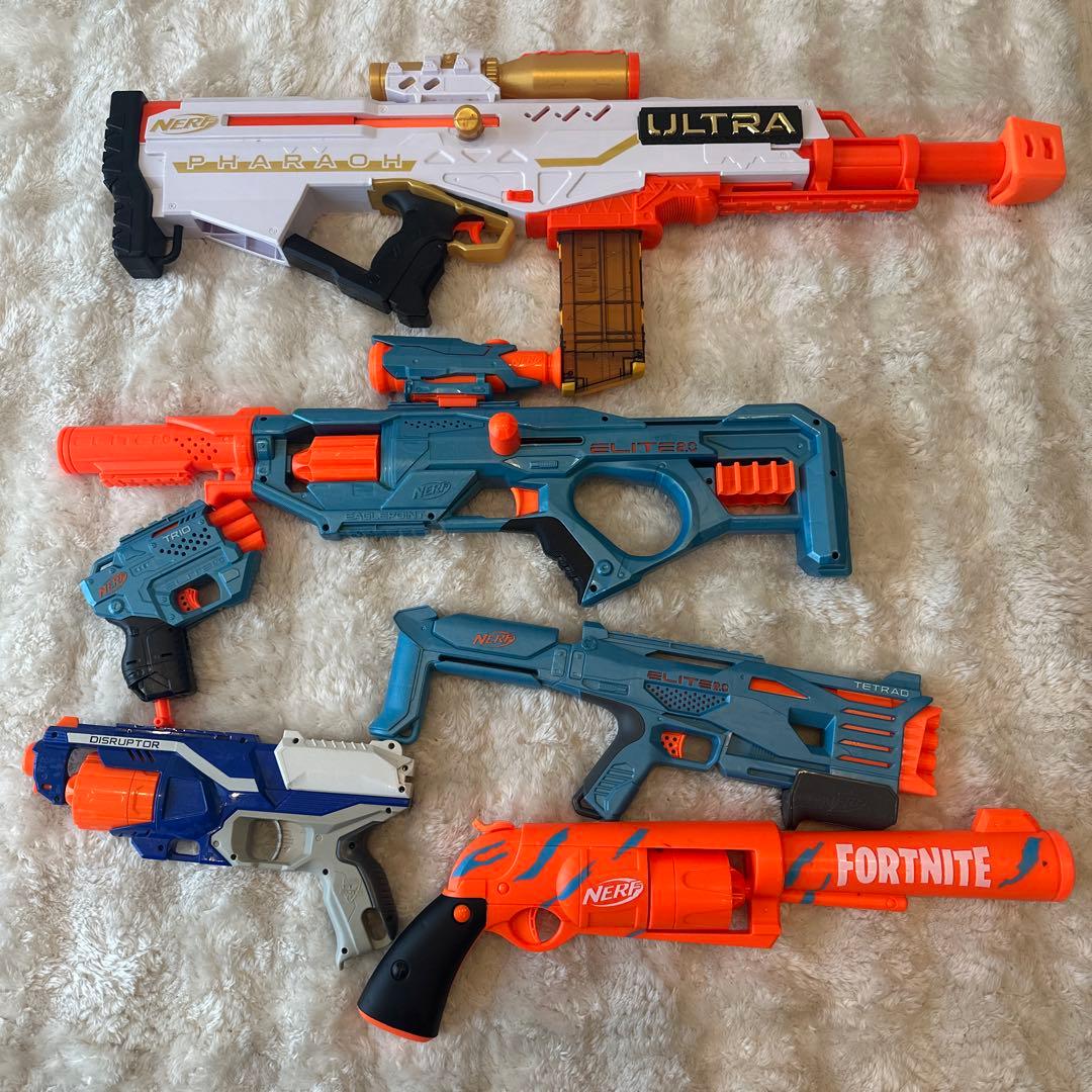 Nerf トイガン 6点セット フォートナイト
