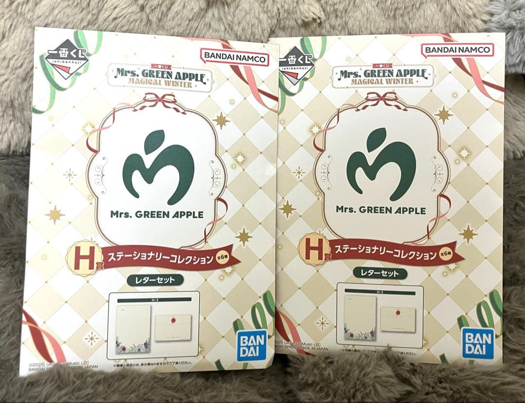 Mrs.GREEN APPLE 一番くじ　ラストワン賞・A賞・E賞・F賞・H賞