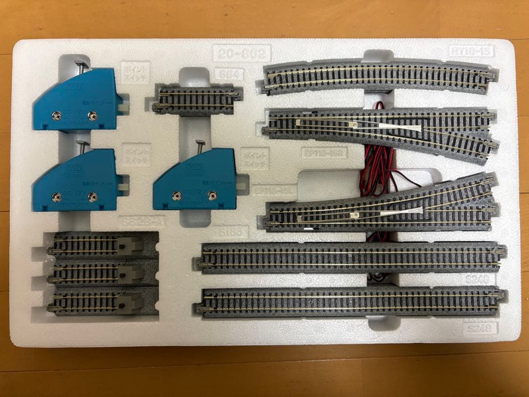 KATO Nゲージ 線路セット V3 車庫用引込線電動ポイントセット