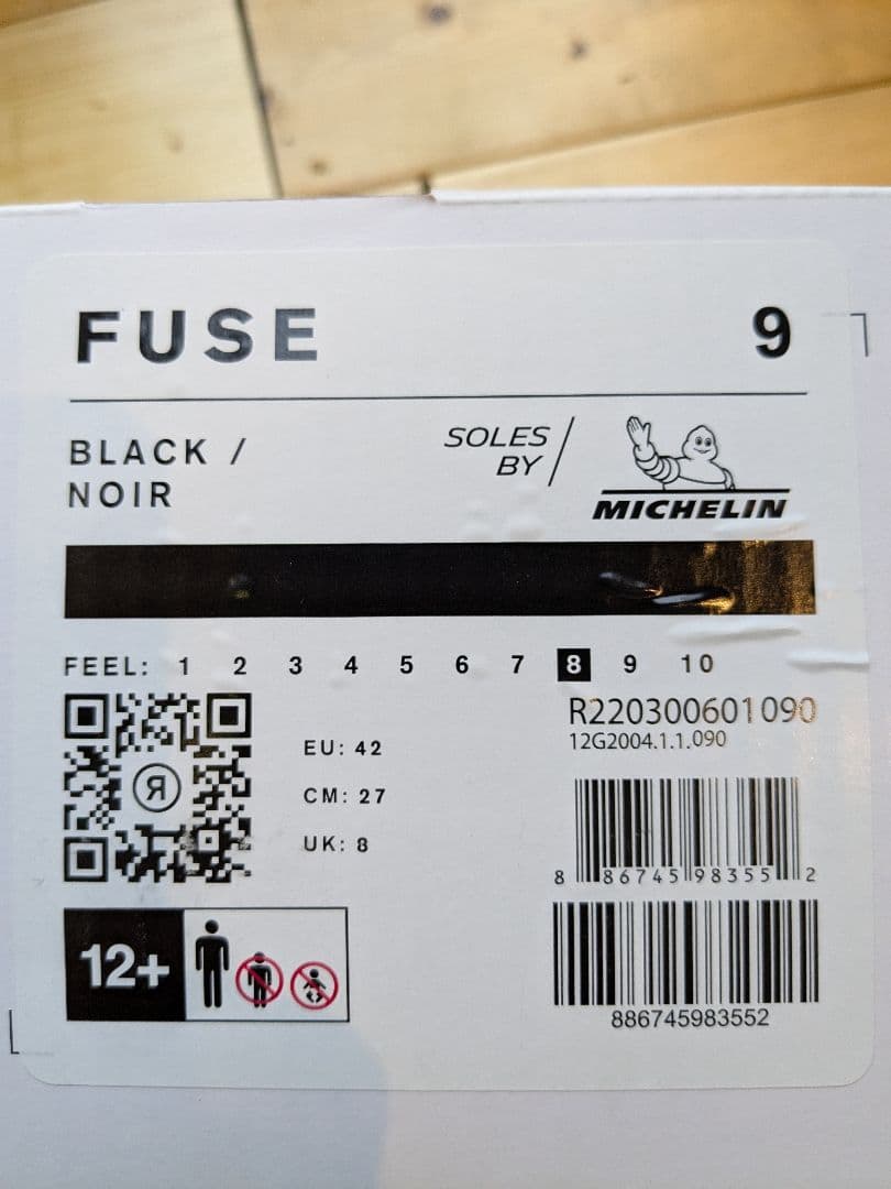 スノーボード RIDE FUSE 27.0cm