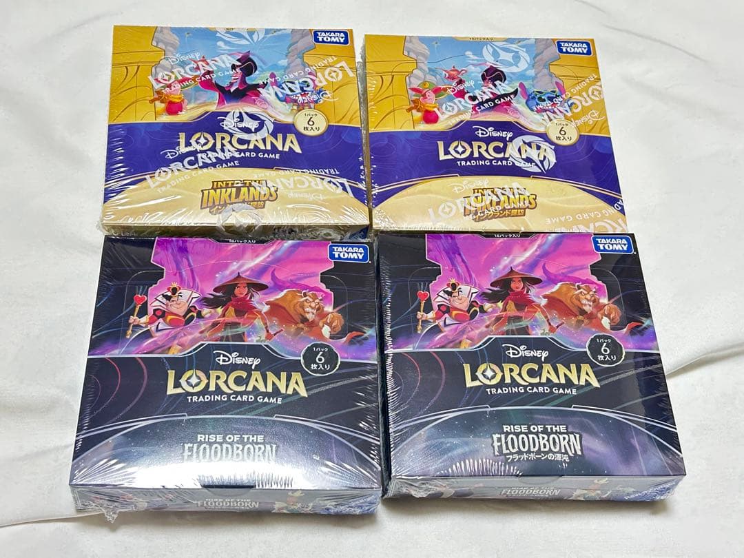 ディズニー ロルカナ フラッドボーンの渾沌 インクランド探訪　各2BOX