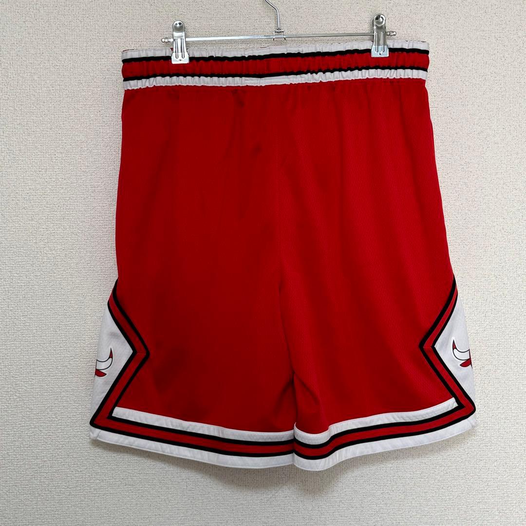 NBA シカゴブルズ パンツ レッド バスパン Lサイズ ナイキ BULLS