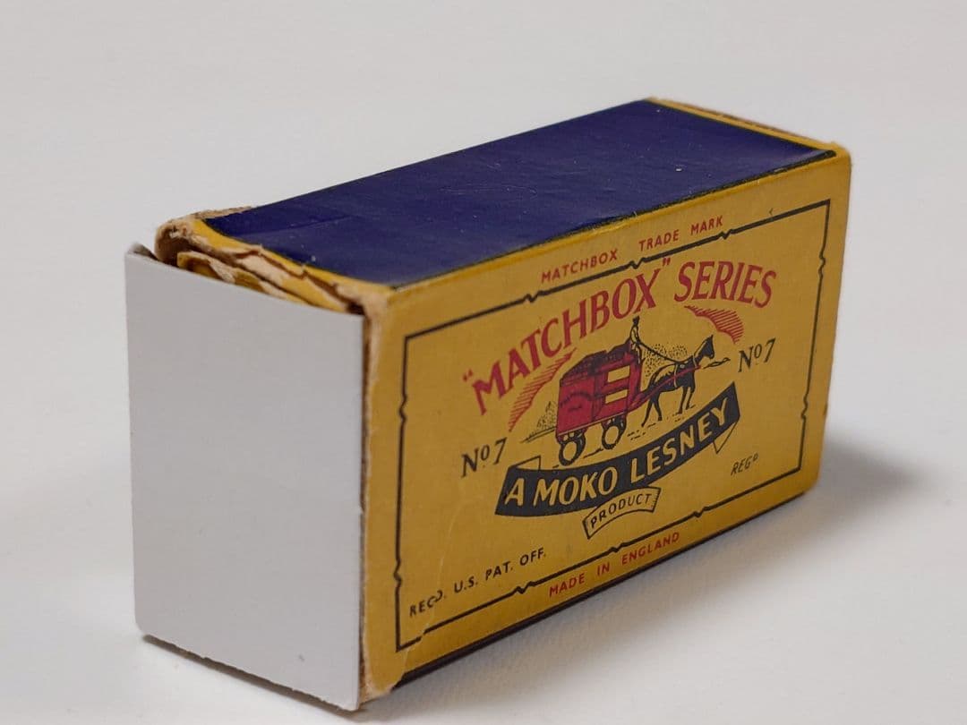 ミニカー MATCHBOX No.7 Horse Drawn Milk Float