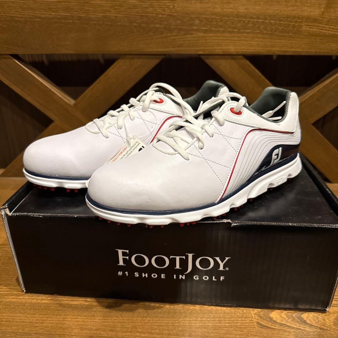FootJoy ゴルフシューズ ホワイト/ネイビー