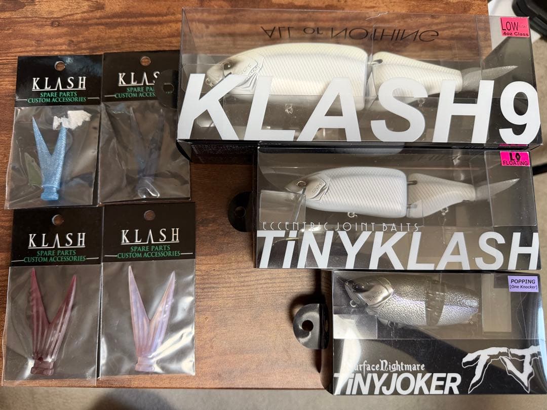 新品未使用KLASH 9 & TINY KLASH fog&TINY JOKER
