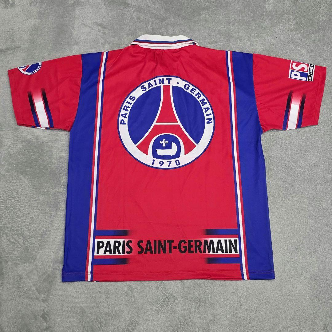 パリサンジェルマン　ユニフォーム　L-XL　レッド　ビンテージ　PSG　フランス