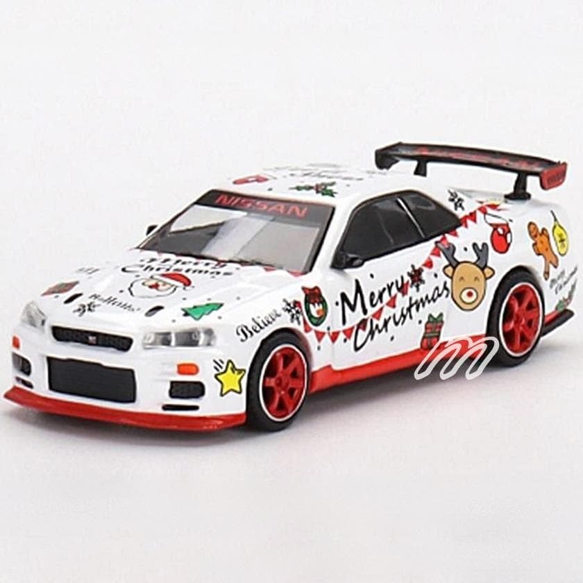 ⭐️MINI GT 日産 スカイライン GT-R R34 2022 クリスマス