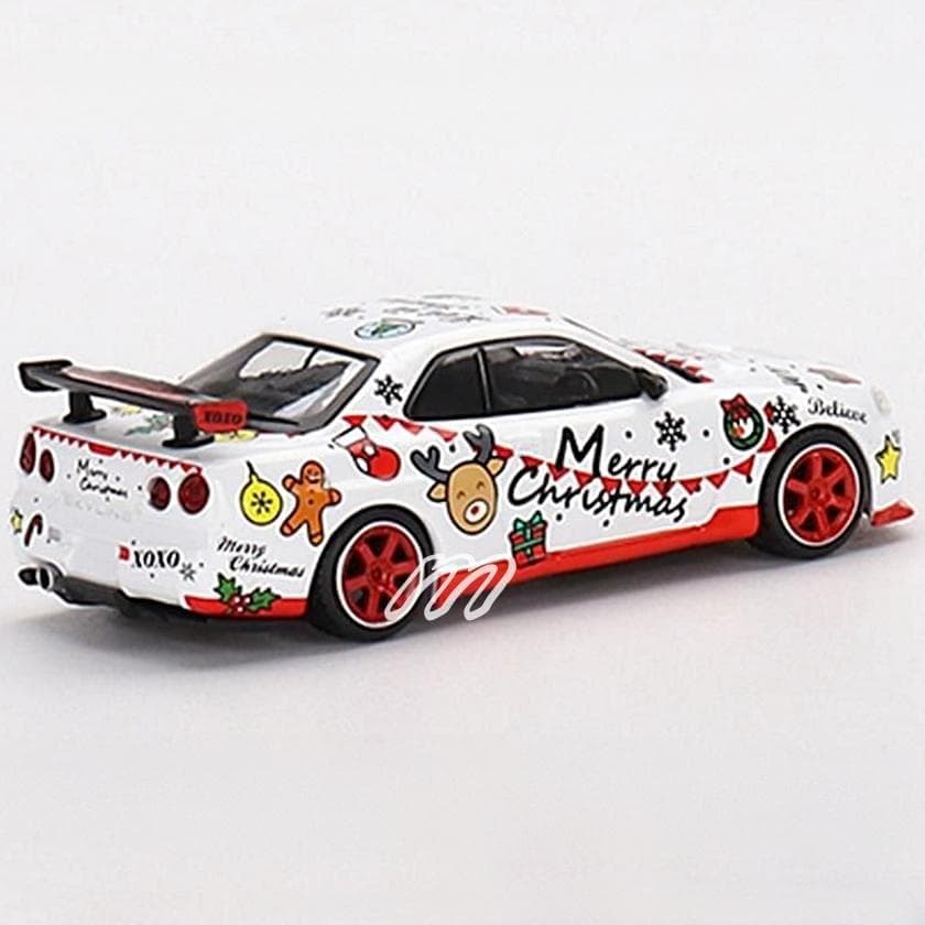 ⭐️MINI GT 日産 スカイライン GT-R R34 2022 クリスマス