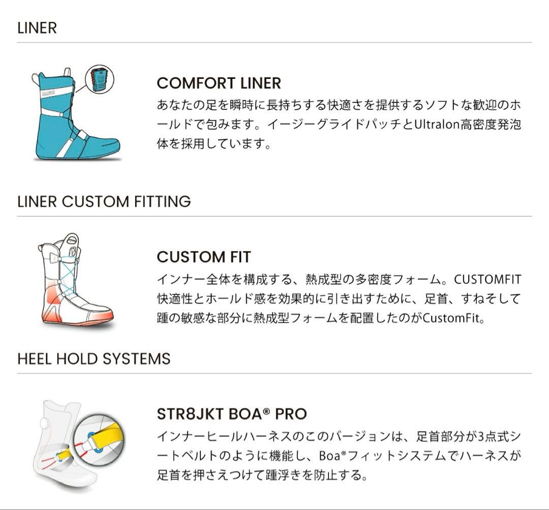 25/26’ SALOMON LAUNCH BOA SJ 26.5cm 新品