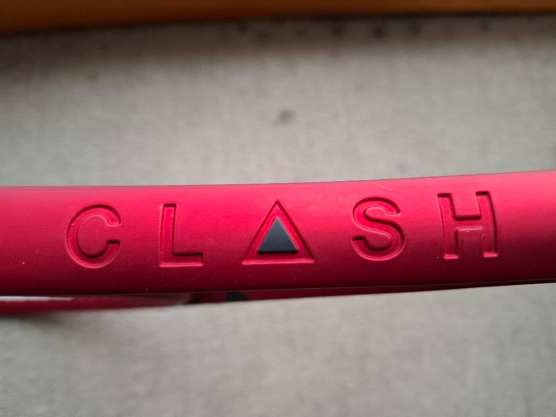 Wilson CLASH テニスラケット レッド